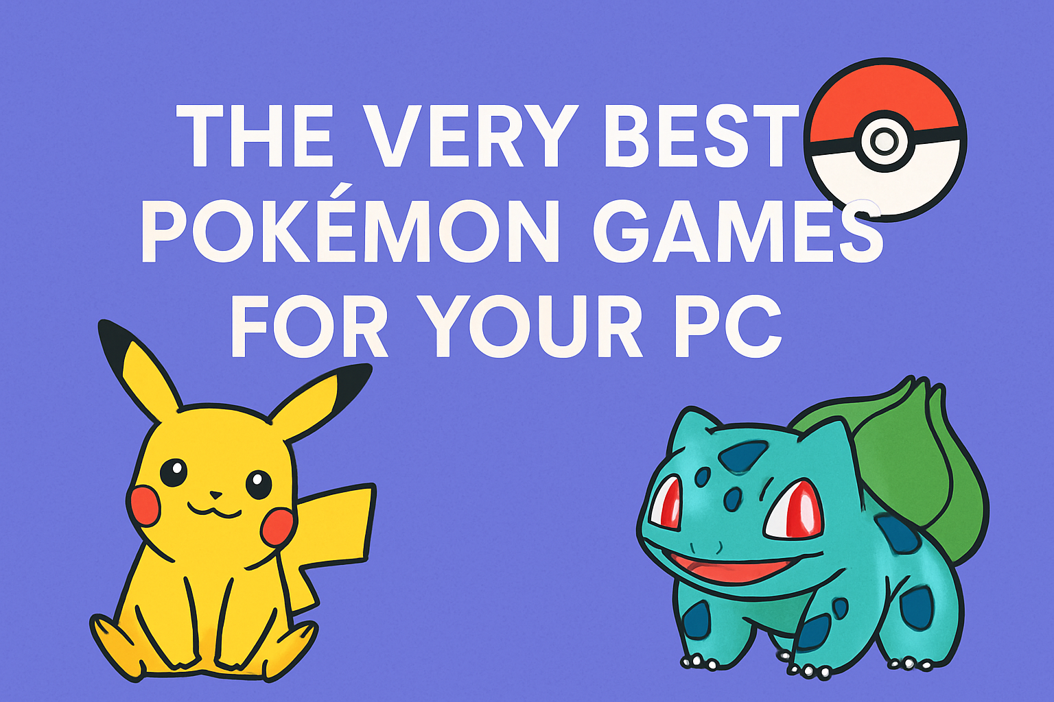 The very best Pokemon Games For Your PC